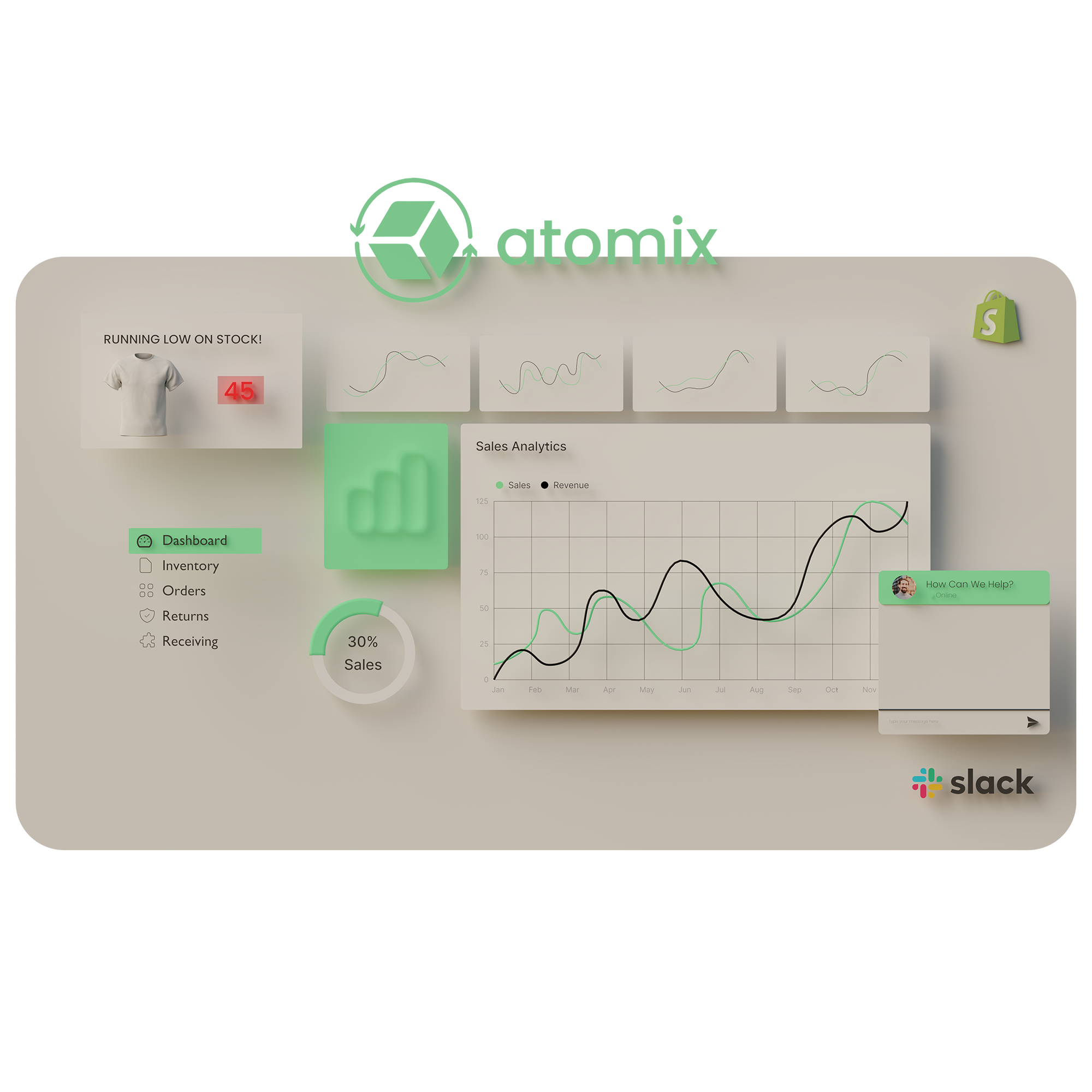 Atomix | Freight Services | DTC Ecommerce 3PL Fulfillment Partner
